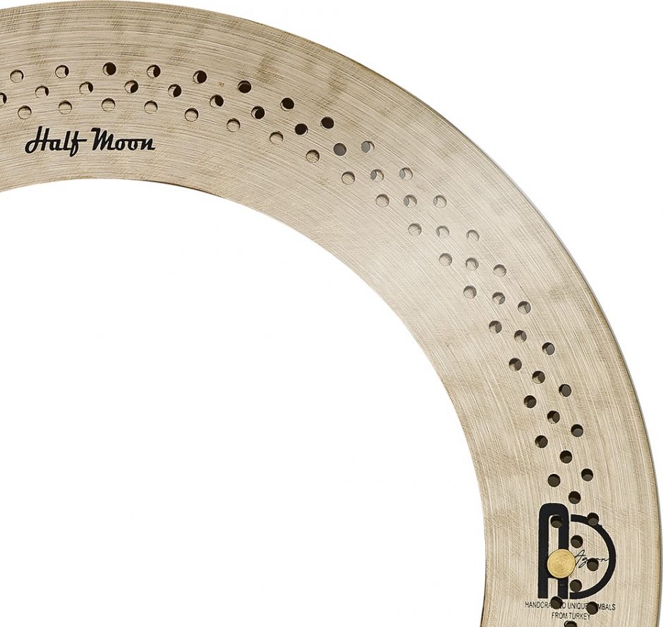 Agean Cymbals Half Moon Snare Cymbal - AGEAN / Handcrafted unique ...