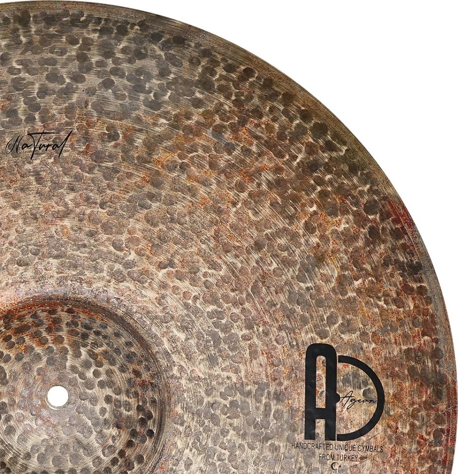 Agean Cymbals Natural Ride - AGEAN / Handcrafted unique cymbals from ...
